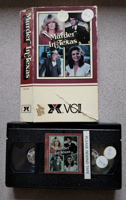 MURDER IN TEXAS (VHS, 1983) Farrah Fawcett Andy Griffith Sam Elliot Vtg ...