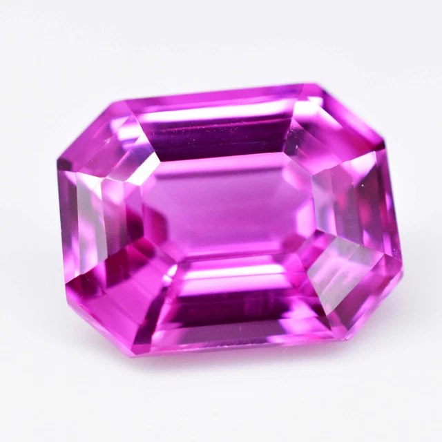 11.40CT NATURAL ZAFIRO Rosa Radiante Corte Igl Certificado Sri Lanka ...