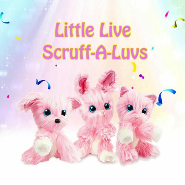 UK RESCUE SCRUFF-A-LUVS Birthday Gifts Little Kid Pets Doll Live Plush ...