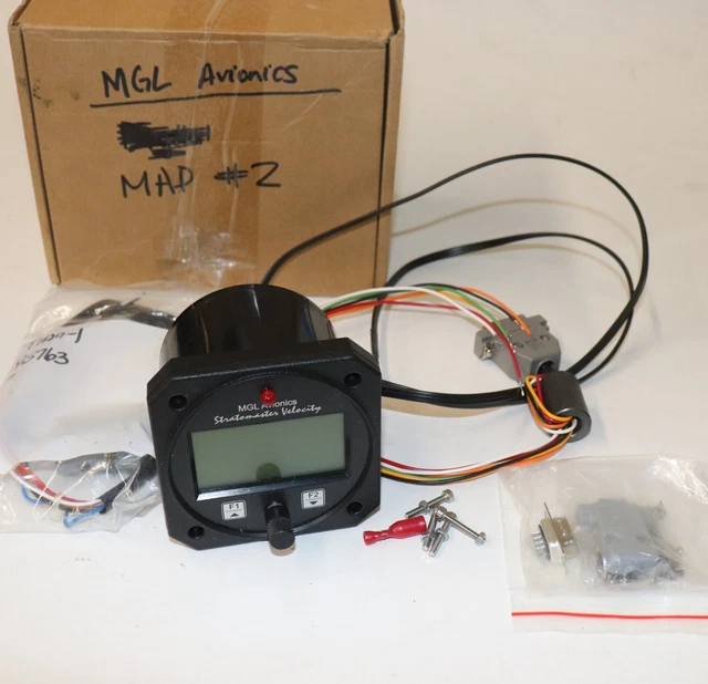 MGL AVIONICS UNIVERSAL Pressure & RPM Indicator, MAP-2 $135.00 - PicClick