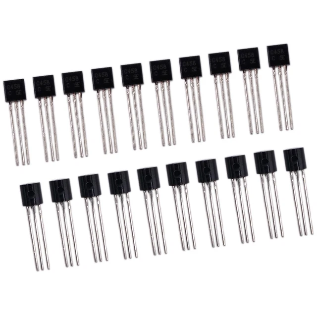 50PCS 2SC458 C458 TO-92 30V 100mA 200mW NPN Transistor $4.52 - PicClick AU