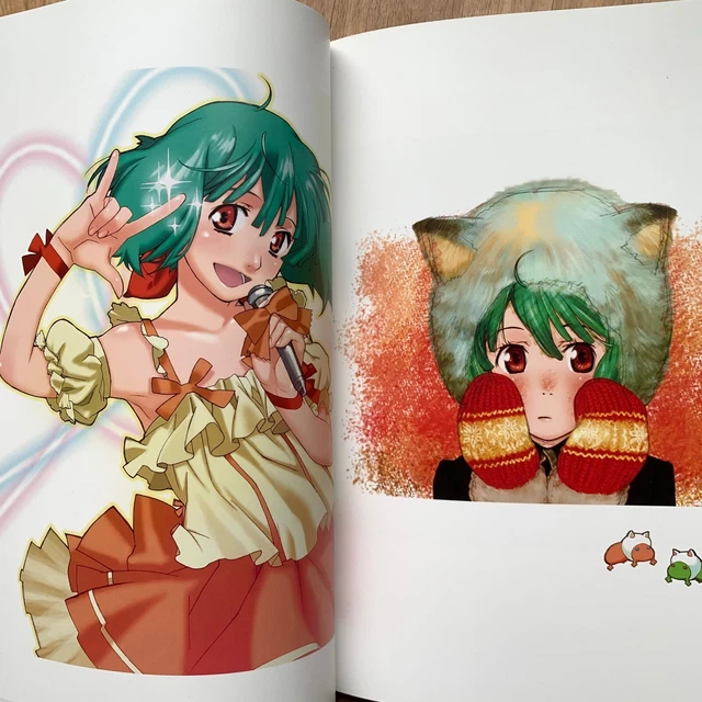 Ranka Lee Macross Frontier Visual Collection Anime Illustration Book