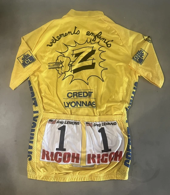 GREG LEMOND HAND Signed Yellow TDF Jersey - USA Cycling BNWT PROOF - £ ...