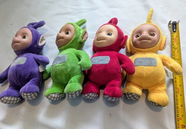 TELETUBBIES COMPLETE SET Of 4 Talking Soft Toy Plush Figures Bundle ...