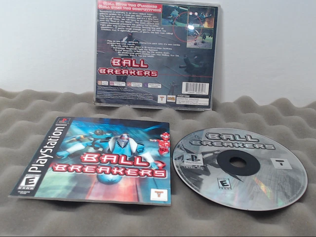 BALL BREAKERS (SONY PlayStation 1, 2000) Complete w/ Manual - Tested $5 ...