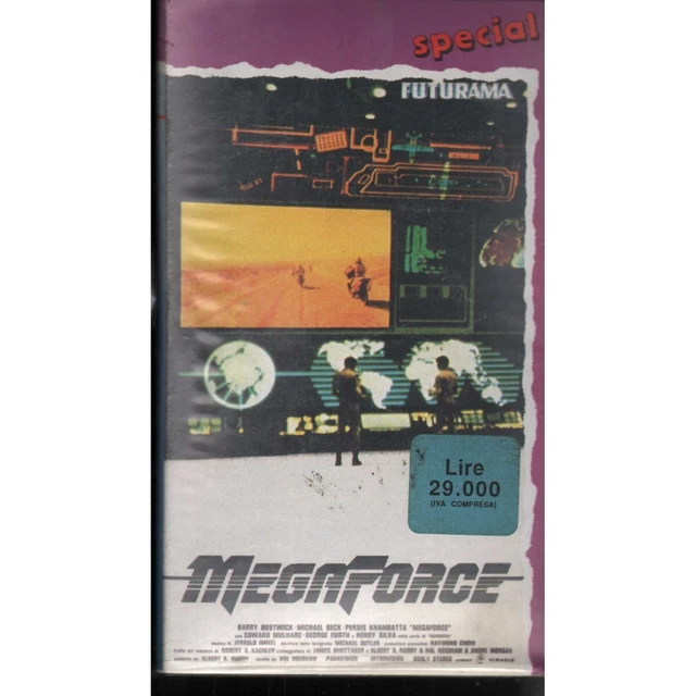 MEGAFORCE VHS HAL Needham Univideo - S05032 Fermé EUR 41,31 - PicClick FR