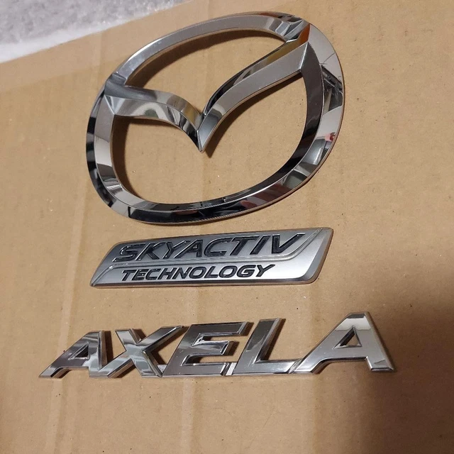 MAZDA GENUINE EMBLEM Badge for Axela BM5FP Model Year 2016 Q43 $88.74 ...
