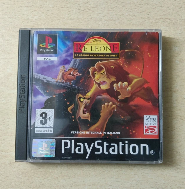 IL RE LEONE La Grande Avventura Di Simba Ps1 Playstation 1 Completo ...