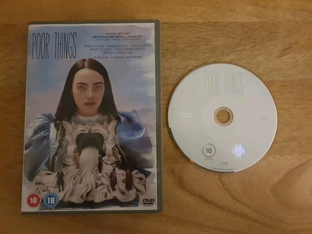 POOR THINGS [DVD] 2024. Yorgos Lanthimos. Emma Stone. Region 0. £8.00 ...