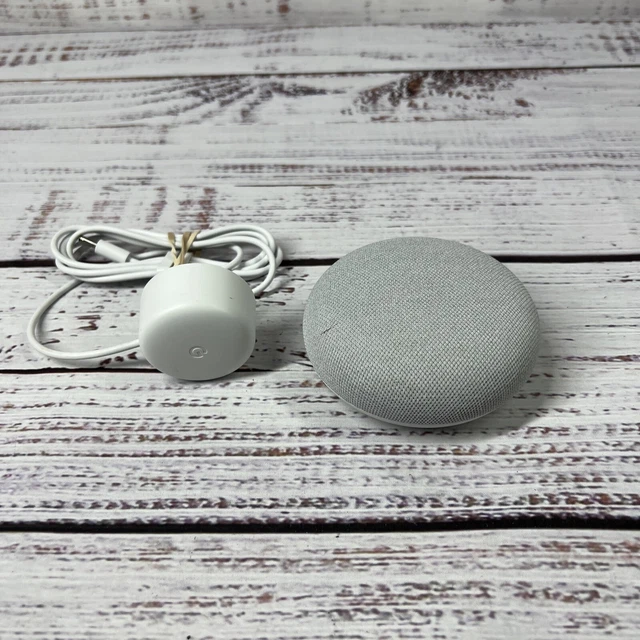 GOOGLE HOME NEST Mini 2Nd Gen Smart Speaker White Model H2C $14.00 ...