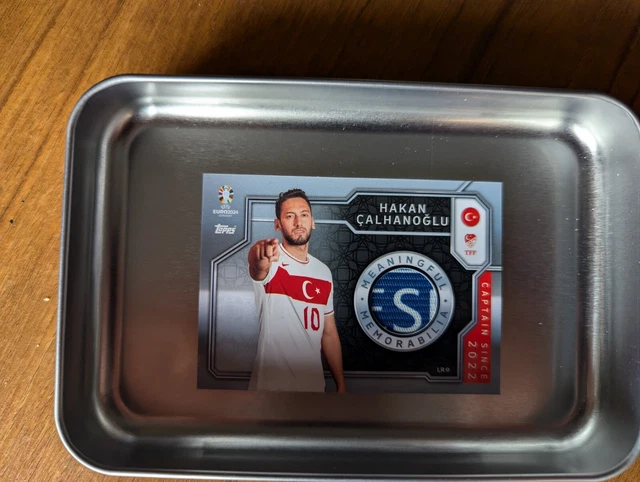 TOPPS UEFA EURO 2024 Match Attax Trading Cards Relic LR 9 Calhanoglu ...
