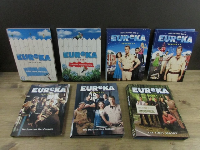 EUREKA TV SHOW DVD Complete Series Seasons 1-5 (DVD) Excellent Cond ...