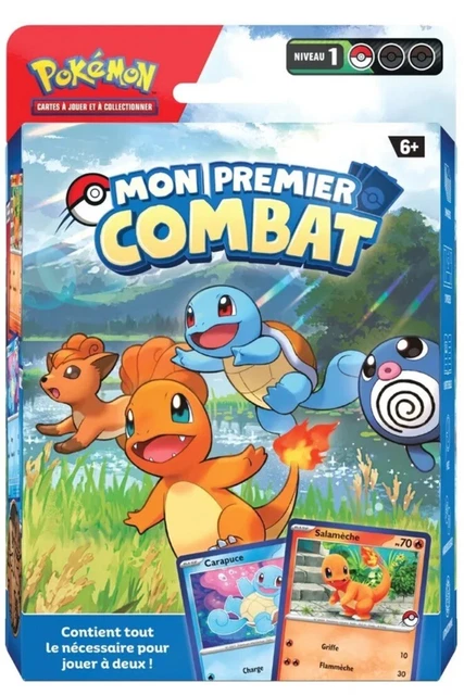 CARTE COFFRET POKÉMON JCC Mon Premier Combat Salamèche Version Pokemon ...