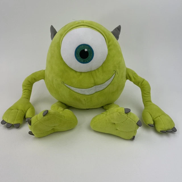 DISNEY STORE MONSTERS Inc Pixar 13” Mike Wazowski Stuffed Animal Plush ...