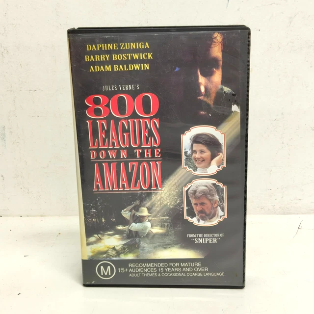 800 LEAGUES DOWN the Amazon - Big Box Ex Rental VHS Tape $49.50 ...
