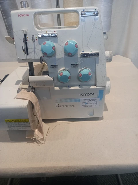 TOYOTA SL1 SERIES OVERLOCKER SEWING MACHINE, EXCELLENT WORKING £80.00 ...
