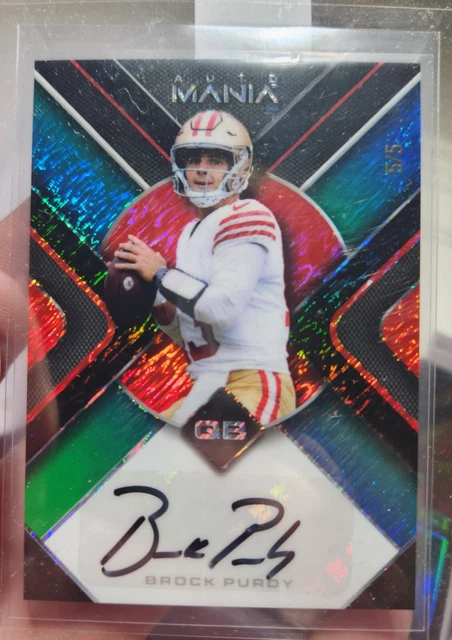 BROCK PURDY AUTO #5/5 San Francisco 49Ers Superbowl Qb EUR 140,02 ...