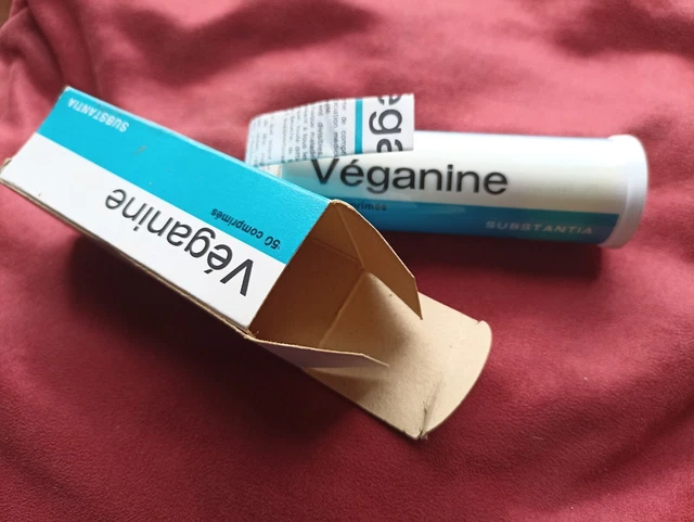 ANCIENNE BOÎTE DE médicaments VEGANINE - Années '80 EUR 7,00 - PicClick FR