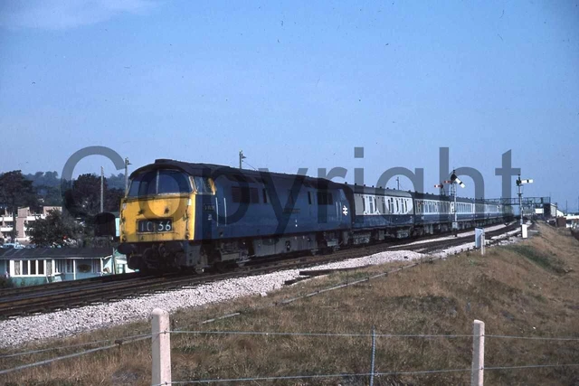 KODAK 35MM COLOUR SLIDE BR DIESEL D1036 DAWLISH WARREN 1976 #4482 £4.50 ...