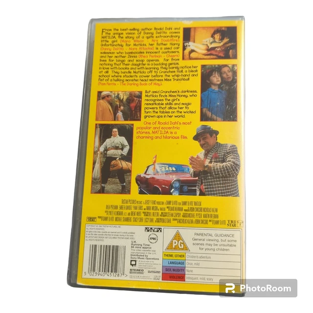 ROALD DAHL’S MATILDA 1996 VHS Video £3.99 - PicClick UK