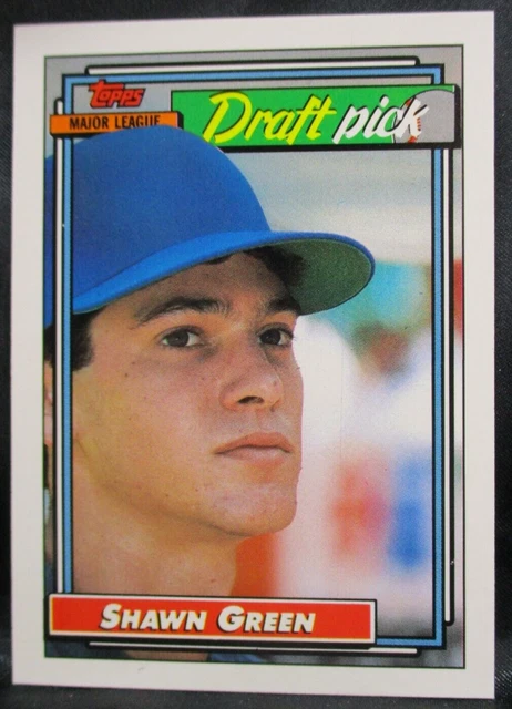 1992 TOPPS DRAFT Pick Shawn carte de baseball verte #276 (012) EUR 1,78 ...