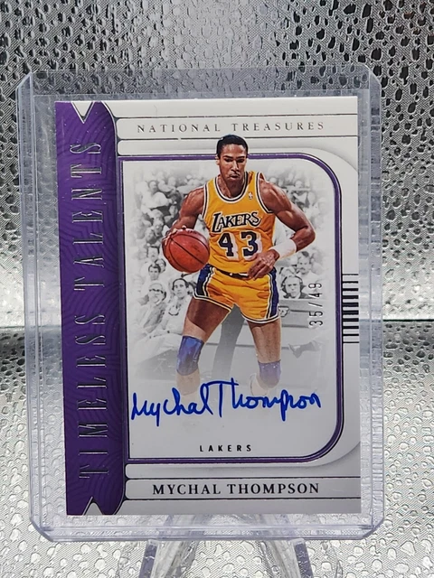 MYCHAL THOMPSON 2022 trésors nationaux talents intemporels auto /49 EUR ...