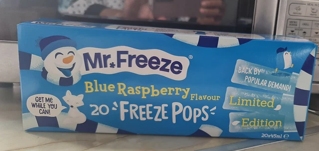 MR FREEZE ICE Pops - Naturally Flavoured Ice Lollies -Blue Raspberry ...