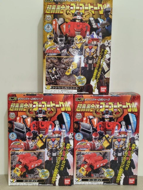 POWER RANGERS OPERATION Overdrive Boukenger Minipla Dump Formula Dozer ...