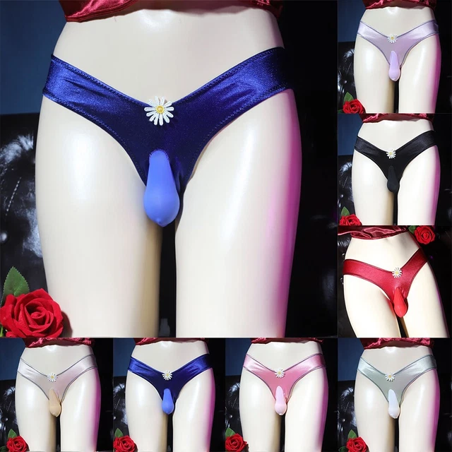 SOUS-V TEMENTS HOMMES HOMMES sous-v tements hommes Sissy slips couleur unie cu EUR 10,15 ...