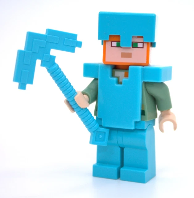 LEGO MINECRAFT - Alex Diamond Armor Minifigure - MIN051 21137 £11.99 ...