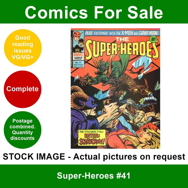 Super Heroes 41 Comic Vgvg 13 December 1975 Marvel Uk Eur 536 Picclick It