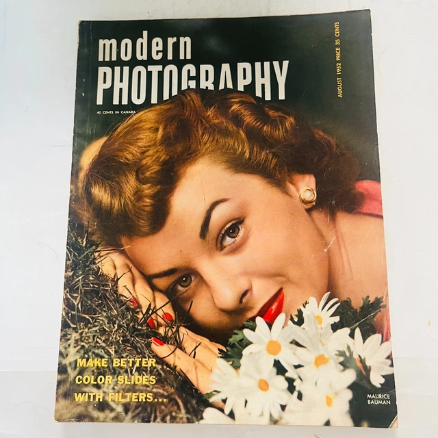 1950S MODERN PHOTOGRAPHY Magazine Pin Up Girls Glamour Dream Job Car ...