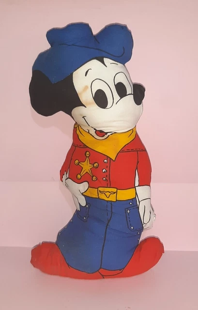 TOPOLINO PELUCHE DI Pezza Plush Doll Toy Puppet Minnie Mickey Mouse ...