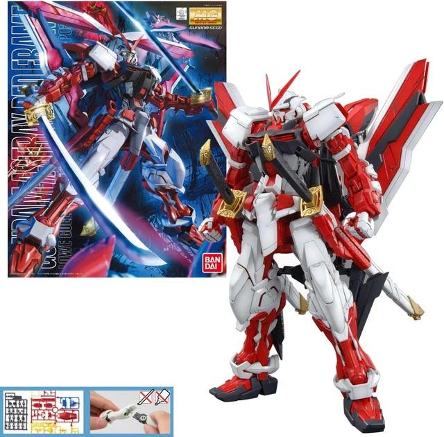 MG 1/100 MBF-P02KAI Gundam Astray Red Frame Custom Mobile Suit G ...