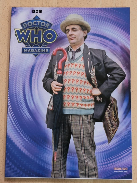 DOCTOR WHO MAGAZINE subscriber cover issue 620 7th doctor 2025 £5.44 ...