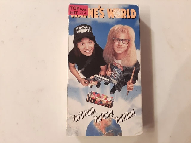 WAYNES WORLD (VHS, 1992) Movie, SNL, Mike Myers, Dana Carvey £3.64 ...