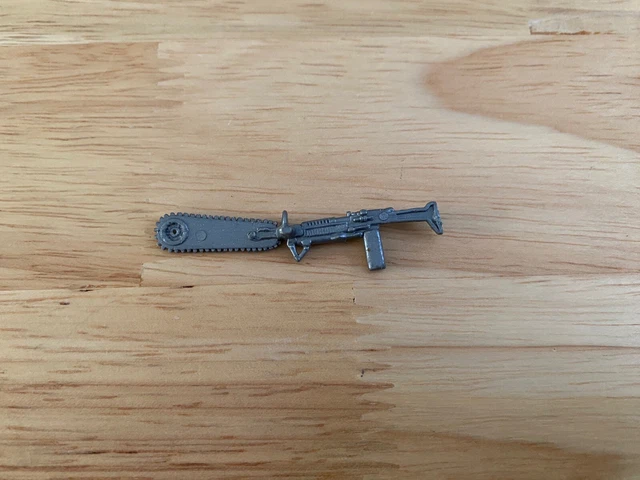 GI JOE ACTION Force Cobra BUZZER V1 CHAINSAW Part Accessory Weapon ...