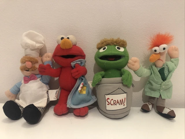 KFC ELMO SCRAM PLUSH TOY VINTAGE 2000 JIM HENSON SESAME STREET Muppets ...