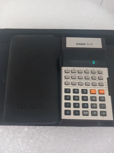 VINTAGE - CALCOLATRICE scientifica Casio Fx-29 - anni '70 - con ...
