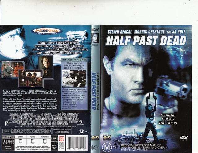 HALF PAST DEAD-2002-STEVEN Seagal-Movie-DVD $19.95 - PicClick AU