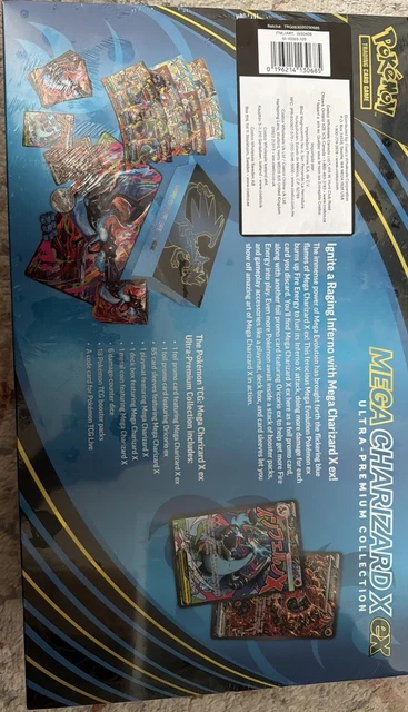 POKEMON MEGA CHARIZARD X ex Ultra Premium Collection UPC Phantasmal ...