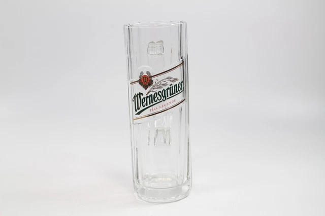 WERNESGRUNER PILS LEGENDE Vintage German Beer Glass Tankard 0.5L £11.99 ...