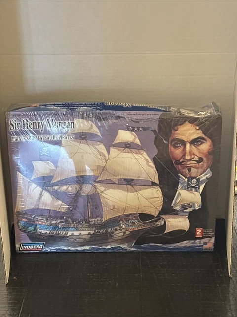 LINDBERG SIR HENRY Morgan Pirate Ship Model Kit No. 70859 - MIB $40.00 ...