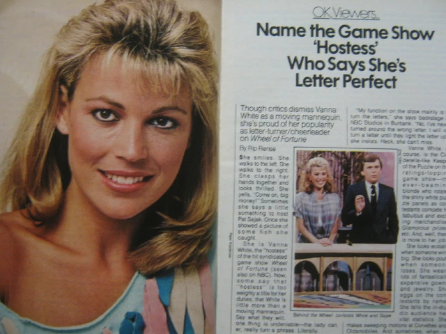 1985 TV GUIDE(VANNA WHITE/ALEC BALDWIN/DREW BARRYMORE/FARRAH FAWCETT ...