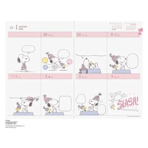 2026 PLANNER B6 Comic Design Diary Peanuts/comic design $78.06 ...