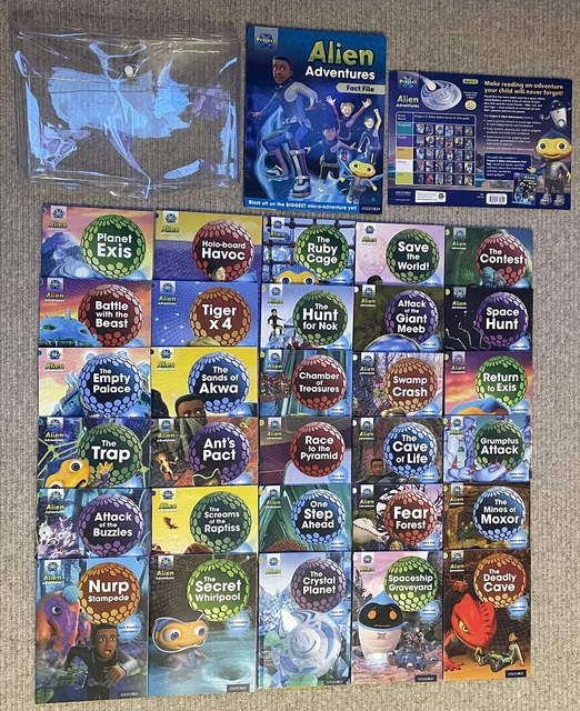 OXFORD READING TREE Project X Alien Adventures Series 1. 31 Books ...