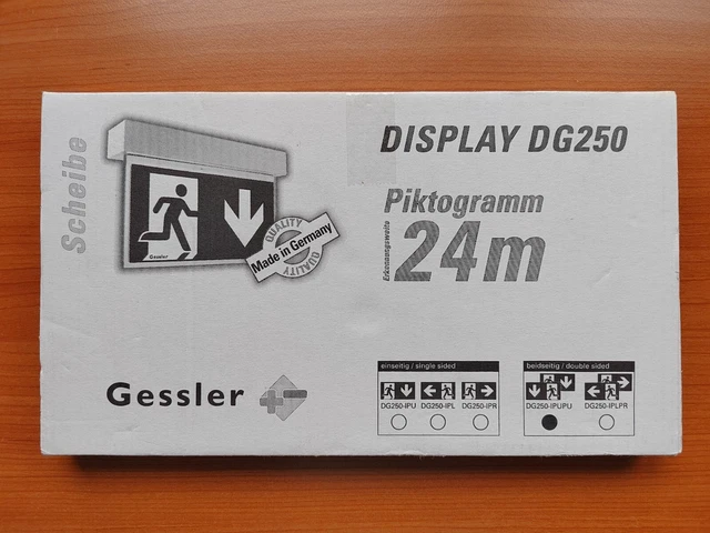 GESSLER DISPLAY DG250-IPUPU Piktogramm 24 Meter EUR 15,00 - PicClick DE