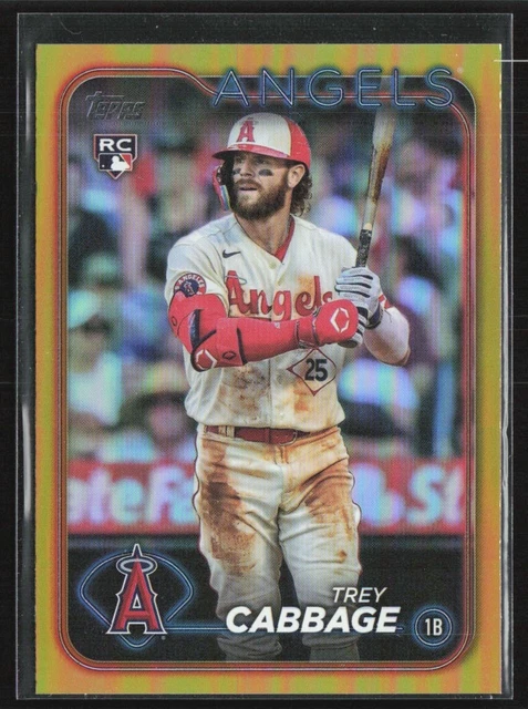 TREY CABBAGE 2024 Topps Lamina Oro RC #321 Los Angeles Angels EUR 3,37 ...