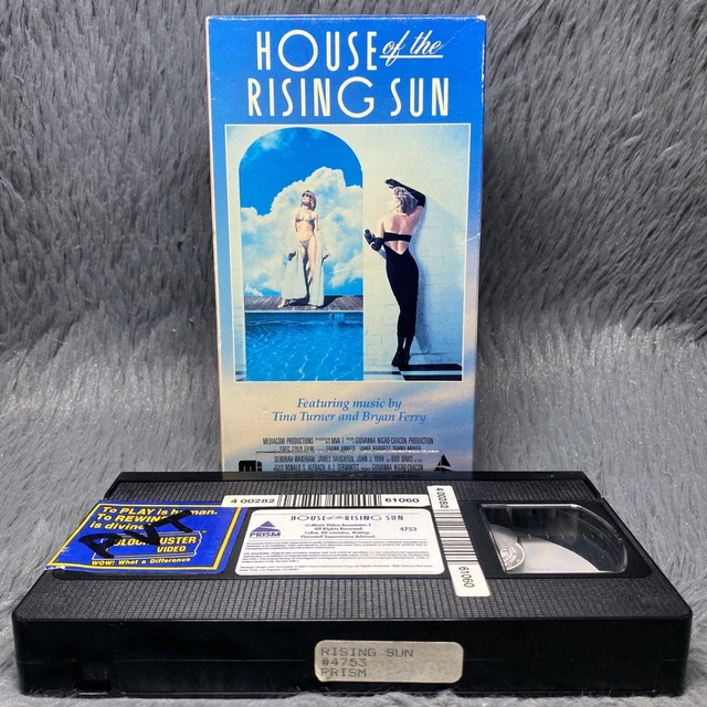 HOUSE OF THE Rising Sun VHS 1987 Tape Prism 80s Mystery Thriller Tina ...