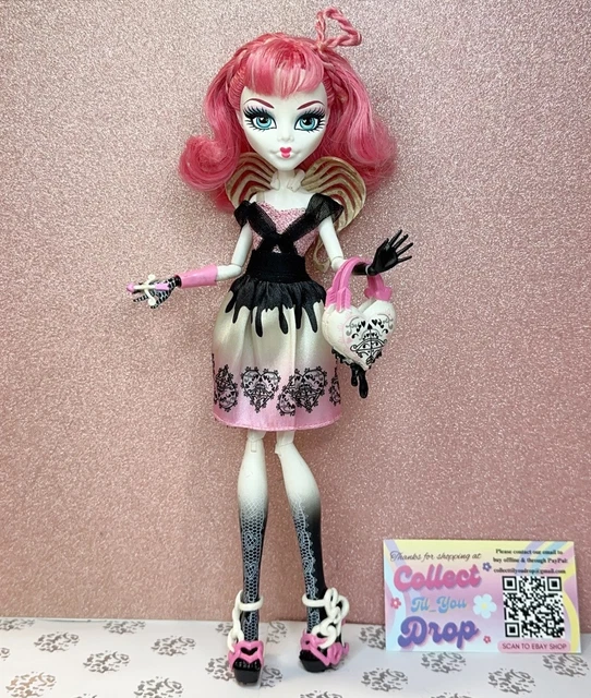 MONSTER HIGH SWEET 1600 C.A Cupid Doll W/ Purse Wing & Ring $199.99 ...